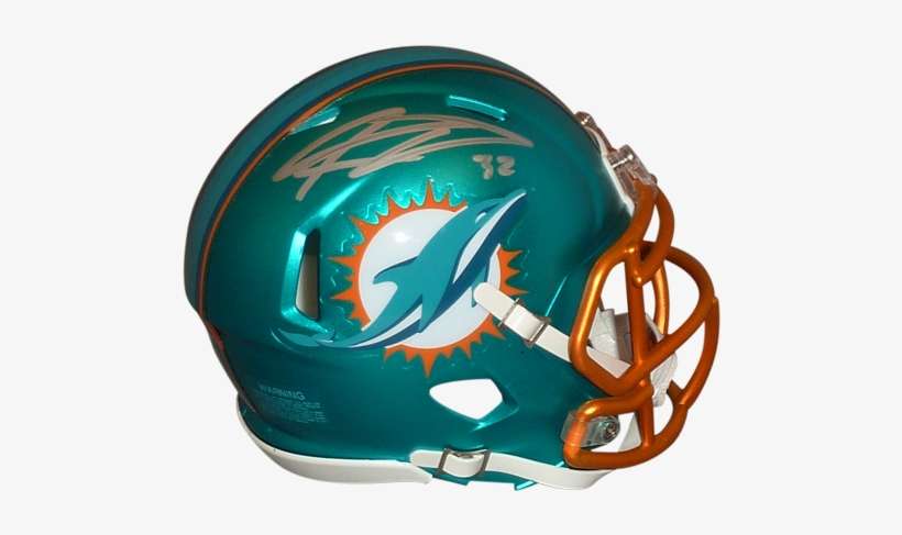 Kenyan Drake Autographed Miami Dolphins Mini Helmet - Plant City ...