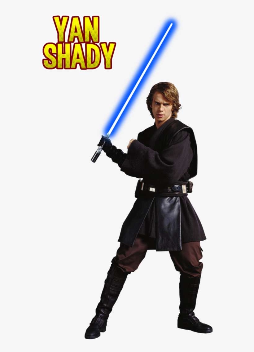 Anakin Transparent Cutout - Cool Star Wars Anakin Skywalker Cosplay ...