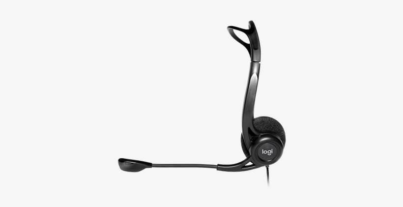 H370 Usb Computer Headset Rs - Logitech Usb Headset H 370 PNG Image ...