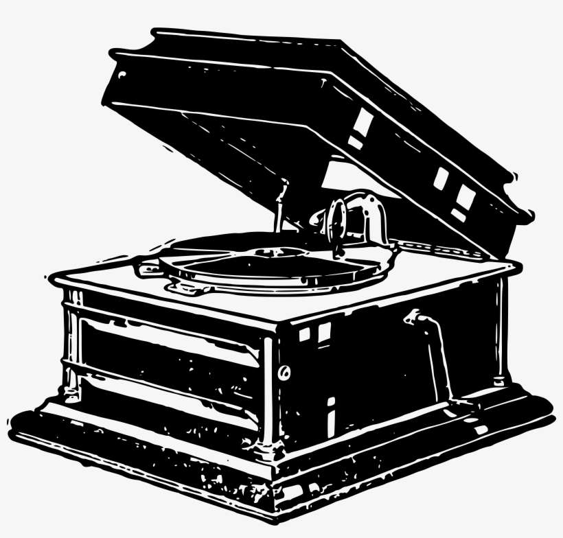 Banner Royalty Free Old Big Image Png - Record Player Clipart PNG Image ...