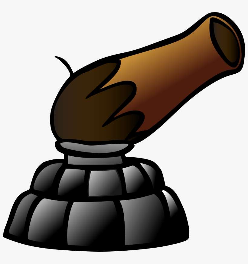 Picture Of Cannon - Cartoon Cannon Transparent Background PNG Image ...