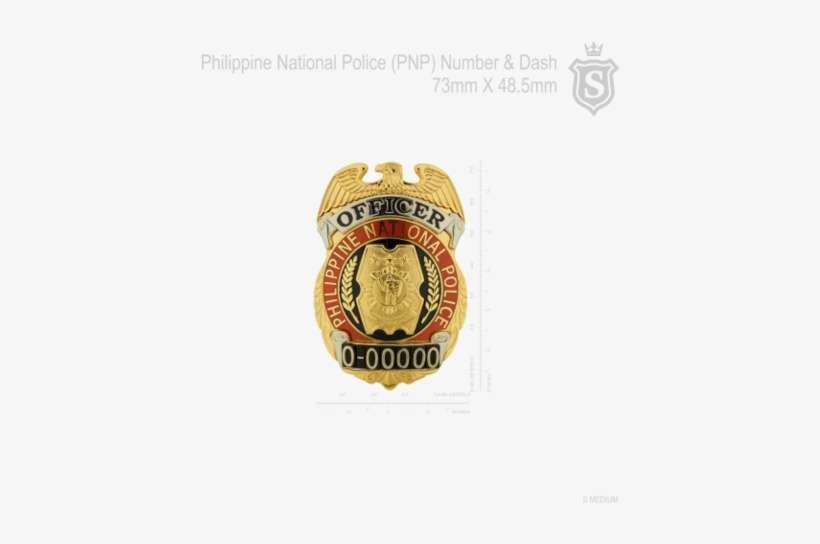 Download Pnp-philippine National Police Officer Breast Badge - Badge Of ...