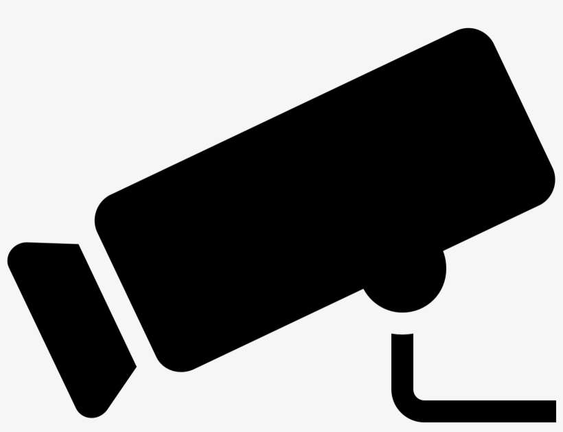 Wall Mount Camera Filled Icon - Cctv Camera Icon Png PNG Image ...