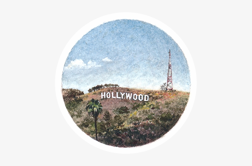 The Hollywood Sign - Hollywood Sign Transparent PNG Image | Transparent ...