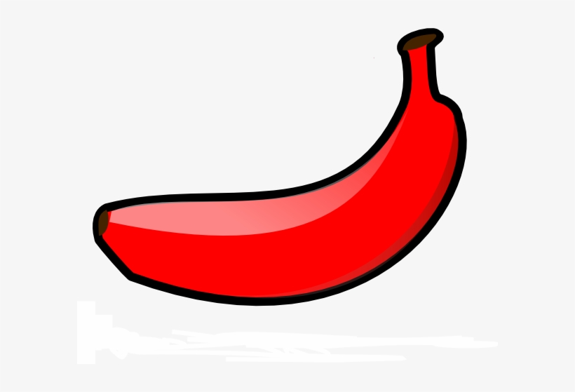 Banana Clipart Large - Red Banana Png PNG Image | Transparent PNG Free ...