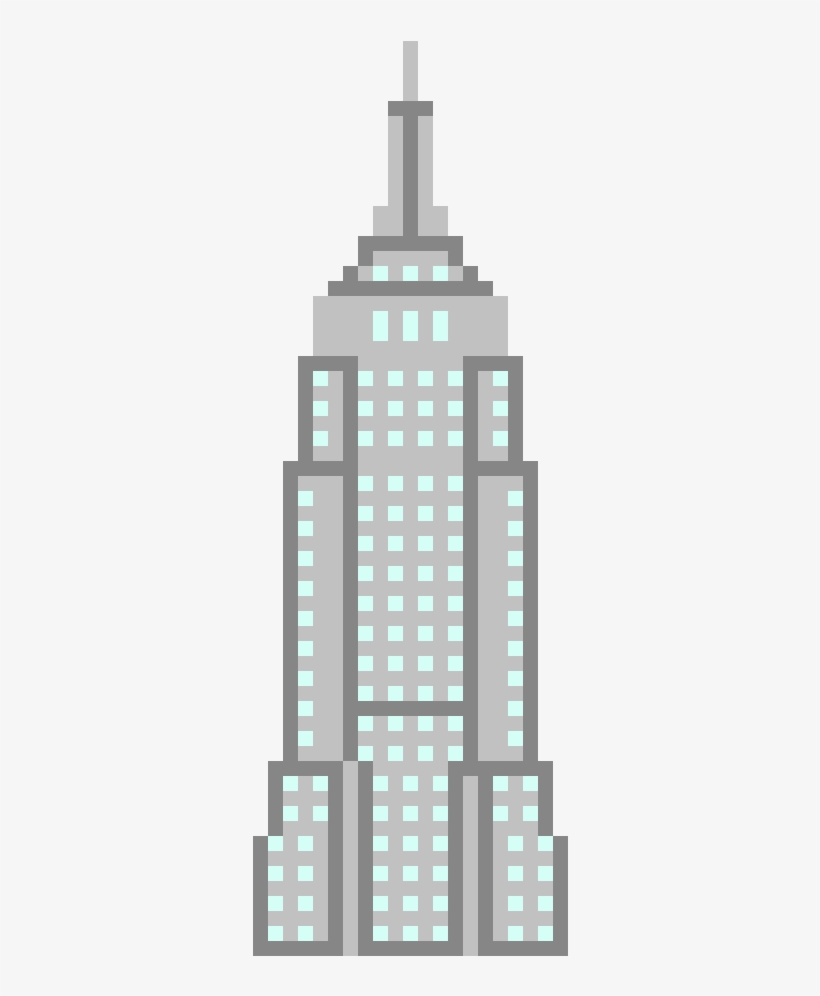 Download Skyscraper - Pixel Art | Transparent PNG Download | SeekPNG
