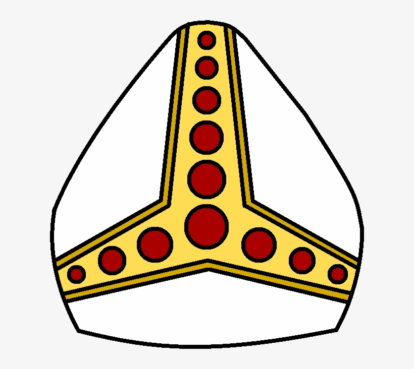 Pope Hat Png Vector Black And White Download - Pope Clipart PNG Image ...