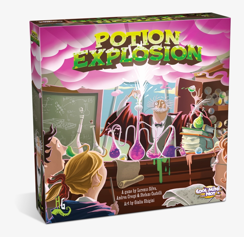 Potion Explosion - Cool Mini Or Not Potion Explosion Board Game PNG Image | Transparent PNG Free ...