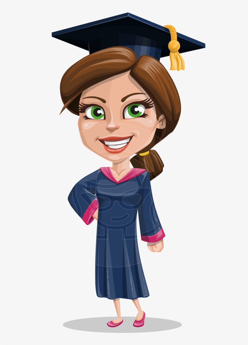 Sheryl Best Graduate - Cartoon Graduated PNG Image | Transparent PNG ...