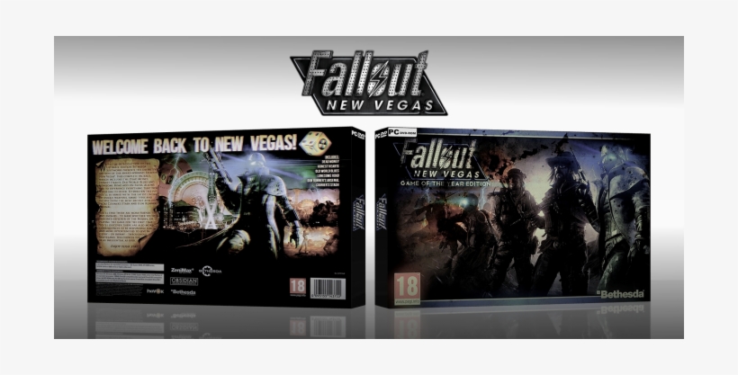 New Vegas Goty Box Art Cover - Fallout New Vegas PNG Image ...