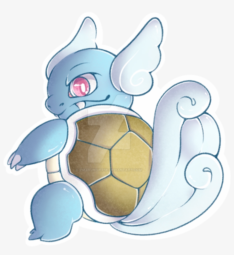 Wartortle By Ruizauniverse - Cartoon PNG Image | Transparent PNG Free ...