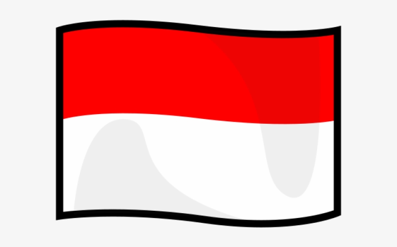 Indonesia Flag Clipart Waving - Indonesian Flag Clip Art PNG Image ...