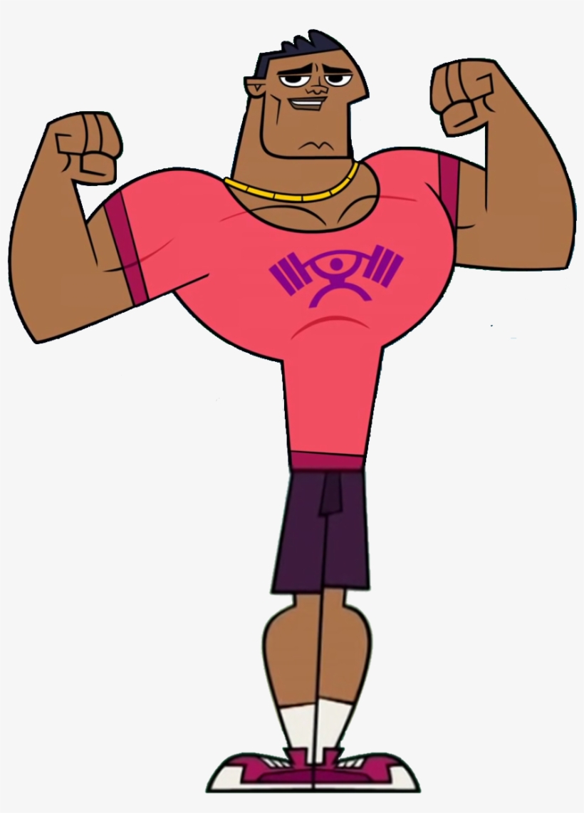Ryan Muscles - Total Drama Ridonculous Race Ryan PNG Image ...