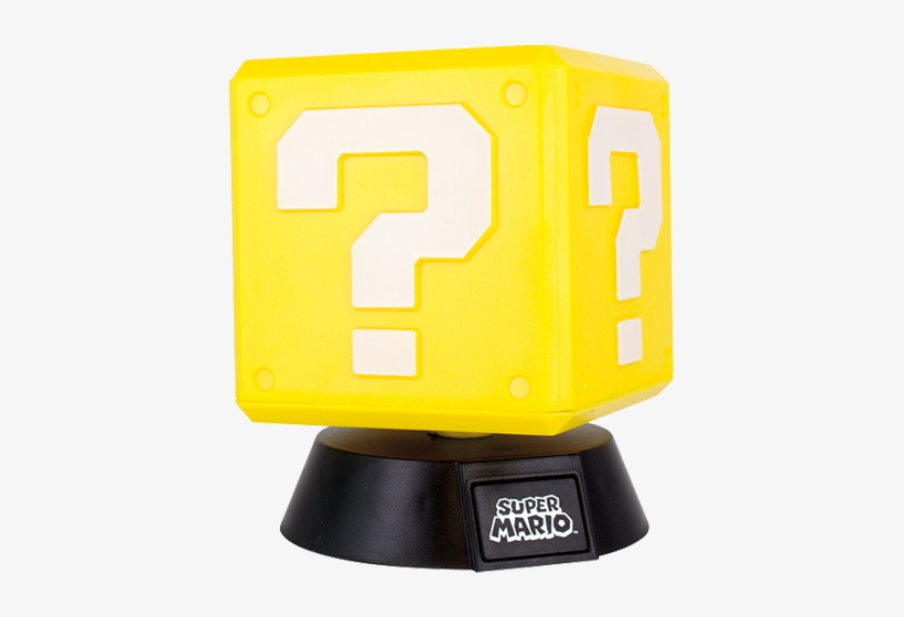 Super Mario Question Mark Light - Mario Series PNG Image | Transparent ...