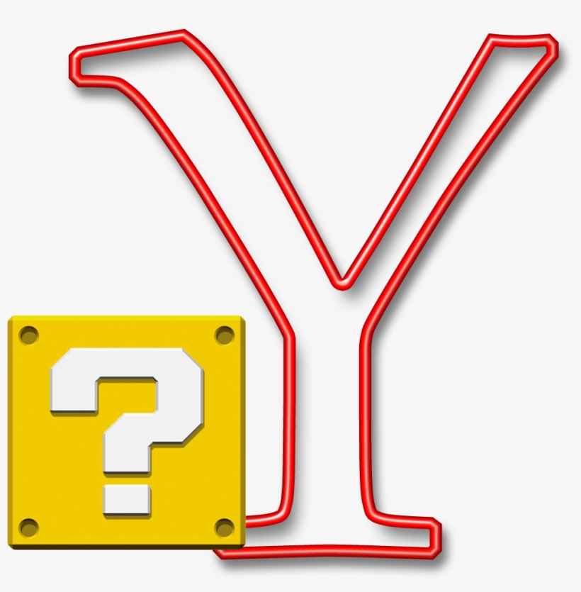 Minecraft Mario Block - Alfabeto Do Mario Bros PNG Image | Transparent ...