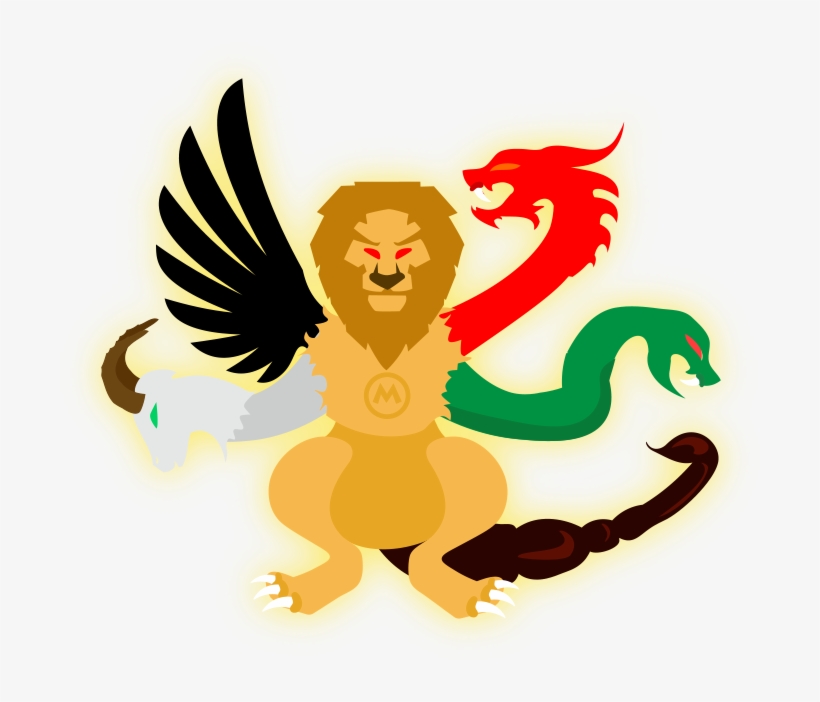 These Mythological Munzees Are Deployed On Behalf Of - Lion Goat Snake ...