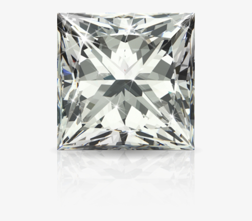 Download 0.73 Carat Princess Diamond | Transparent PNG Download | SeekPNG