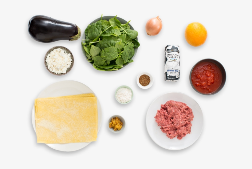 Moussaka-style Lasagna With Eggplant & Spinach - Moussaka Lasagna PNG ...