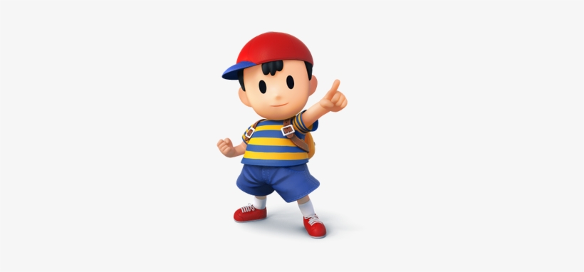 Today, The Smash Bros - Super Smash Bros Ness PNG Image | Transparent ...