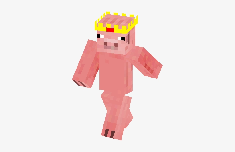 Download King Pig Skin - Pig Skin Minecraft Png | Transparent PNG ...