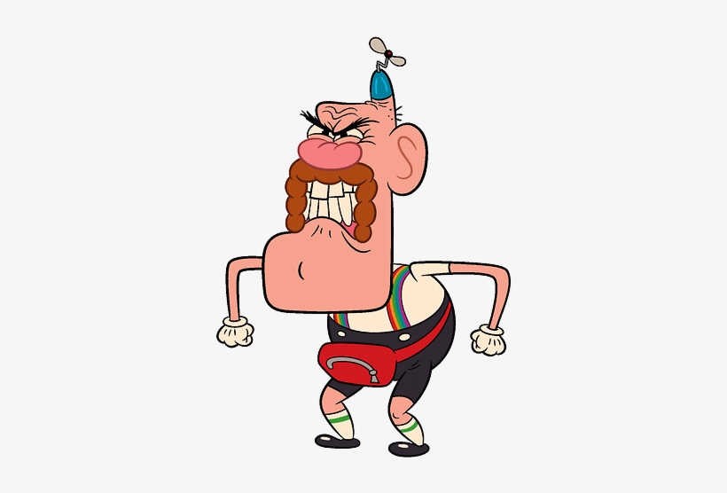 Bad Morning Grandpa - Uncle Grandpa Angry PNG Image | Transparent PNG ...