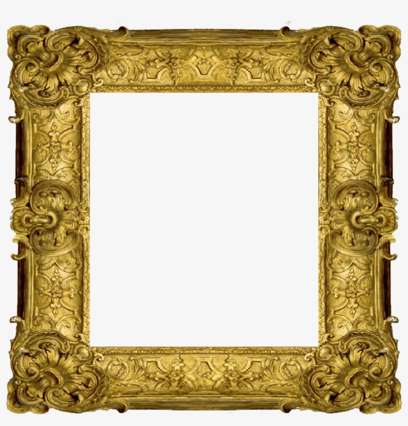 Gold Frame Square