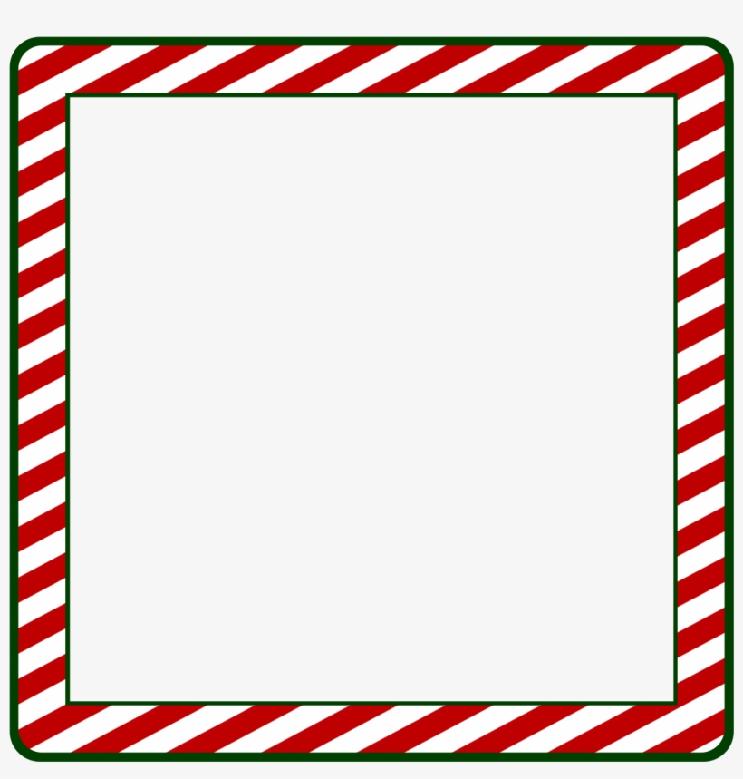 Download Xmas Frame In - Christmas Border Square Png | Transparent PNG ...