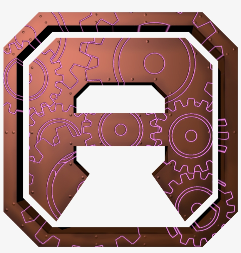 Steampunk Bronze Logo With Rivets - Soccer-specific Stadium PNG Image ...