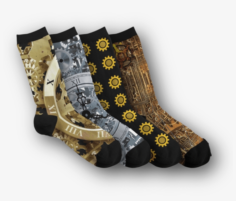 Steampunk Socks Subscription - Steampunk Socks PNG Image | Transparent ...