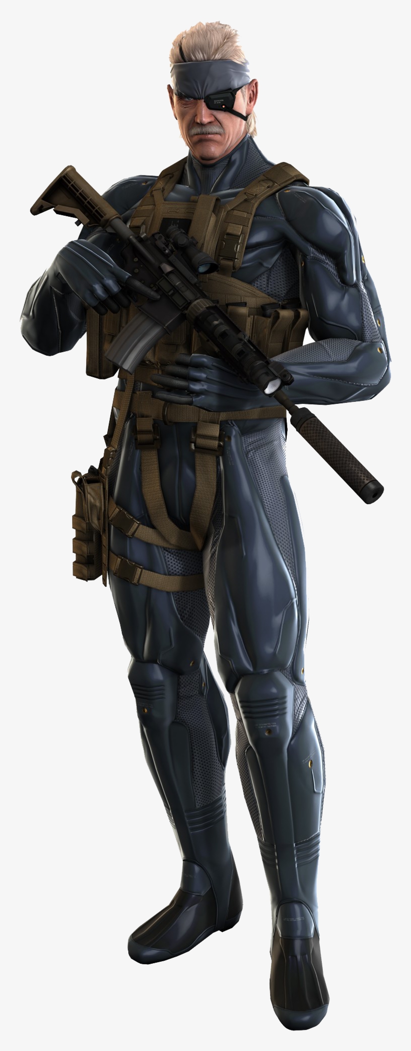 Download Solid Snake Png Transparent Image - Metal Gear Solid 4 Snake ...