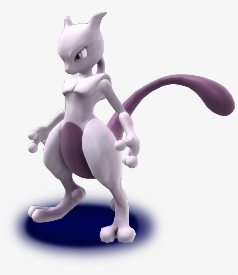 Mewtwo Transparent Smash - Mewtwo Smash Bros Png PNG Image ...