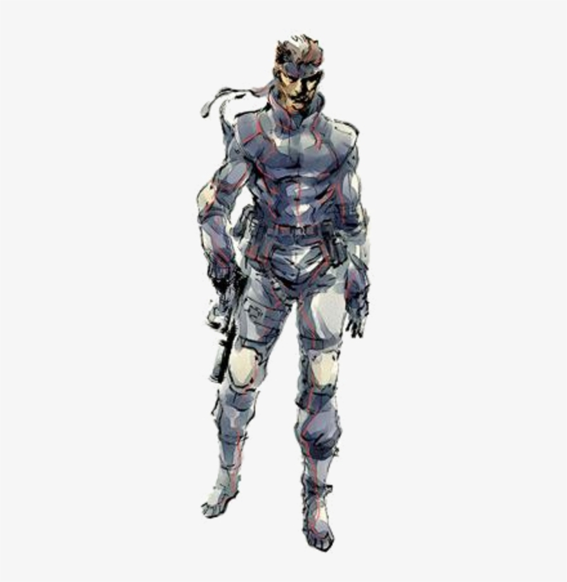 Download Solid Snake - Solid Snake Ps1 Cover Art Hd | Transparent PNG ...