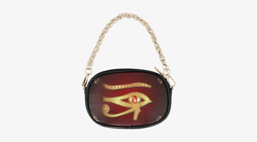 The All Seeing Eye Chain Purse - Gold Star Black Purse PNG Image ...