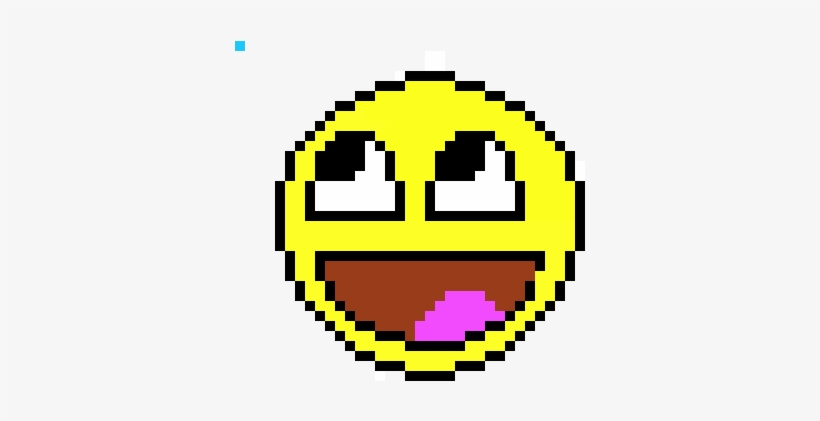 Happy Face Emoji - Happy Emoji Pixel Art PNG Image | Transparent PNG ...