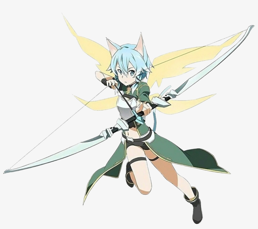 Sinon Alo Copy - Sword Art Online Sinon Alo PNG Image | Transparent PNG ...