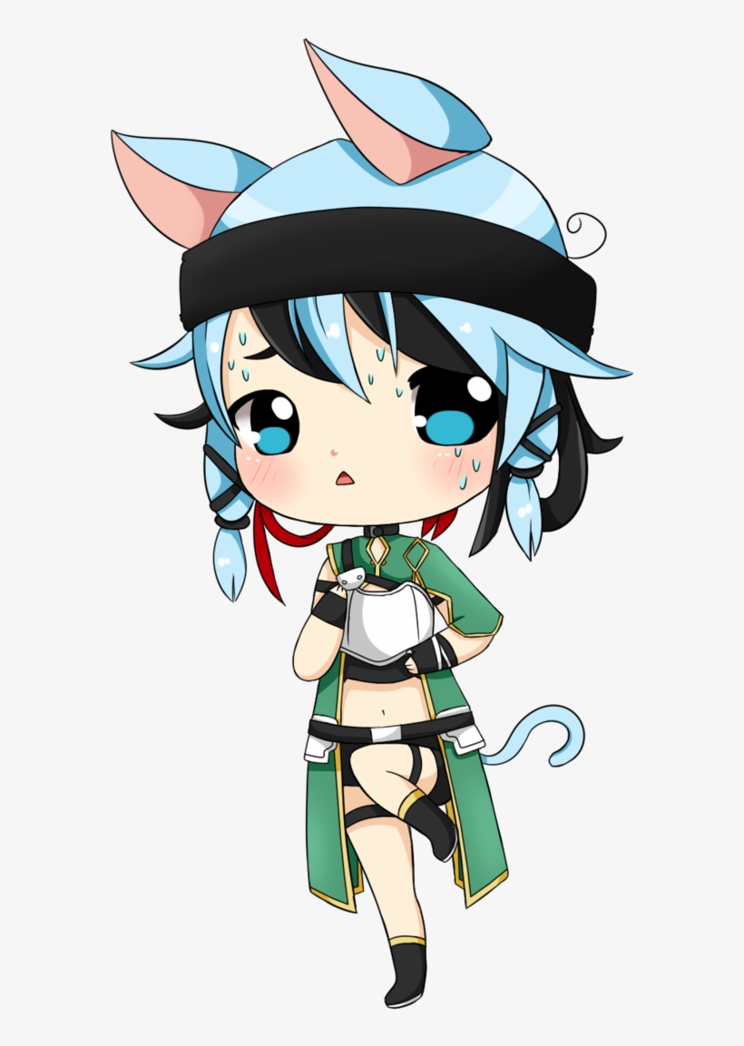 Sinon Chibi - Chibi PNG Image | Transparent PNG Free Download on SeekPNG