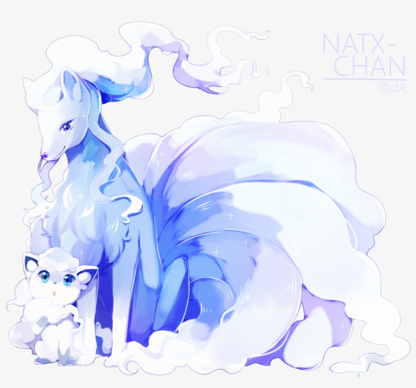 Alolan Ninetales Family By Natx-chan On Deviantart - Alola PNG Image | Transparent PNG Free ...