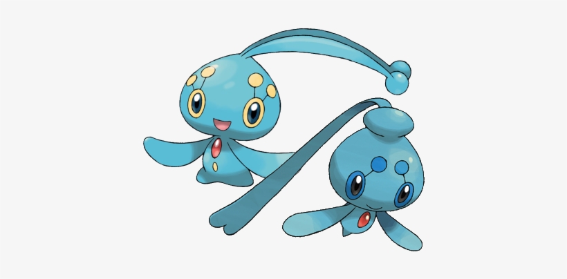 [ Img] - Pokemon Manaphy And Phione PNG Image | Transparent PNG Free Download on SeekPNG