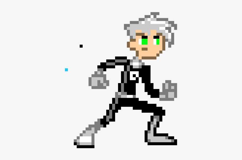 Danny Phantom - Danny Phantom Pixel Art PNG Image | Transparent PNG ...