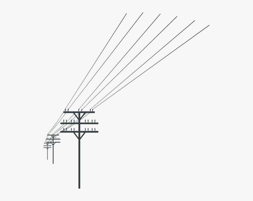 Telephone Lines Png - Power Lines Silhouette PNG Image | Transparent ...