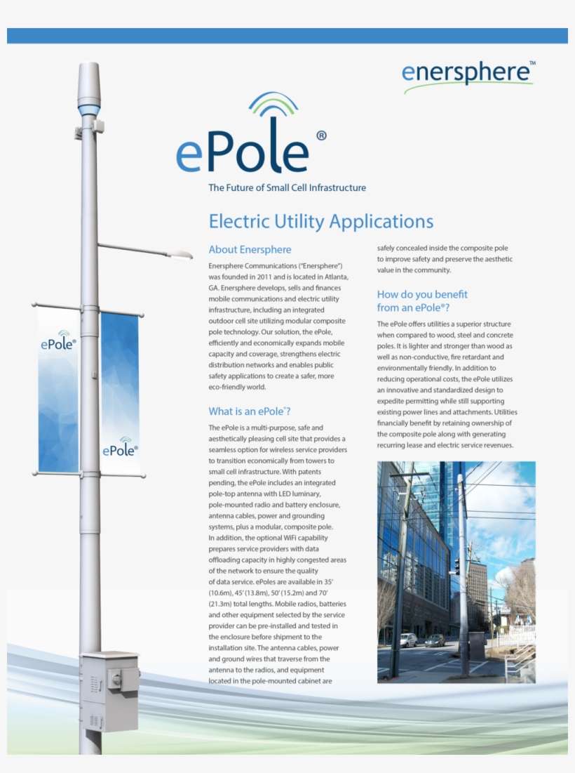 Enersphere Sellsheet Utility - Banner PNG Image | Transparent PNG Free ...