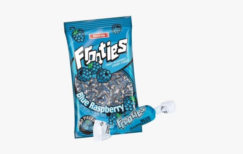 Frooties Blue Raspberry - Tootsie Frooties Blue Raspberry PNG Image ...