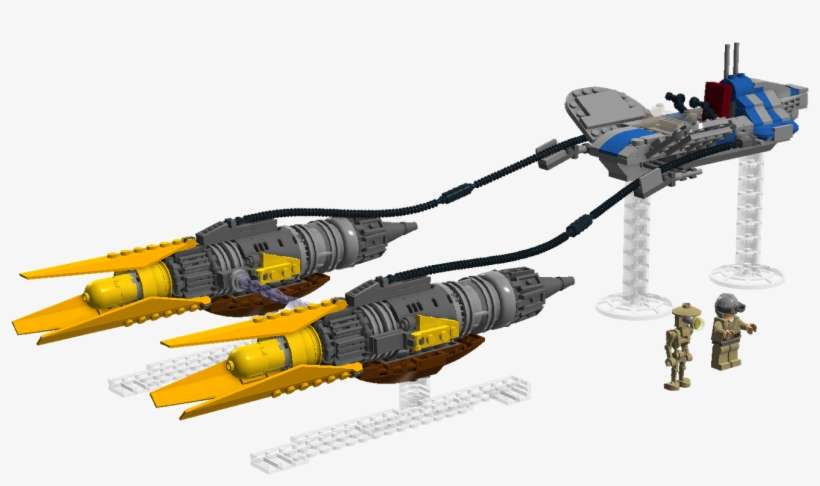 Anakin Skywalker's Pod Racer - Anakin Skywalker Lego Pod PNG Image ...