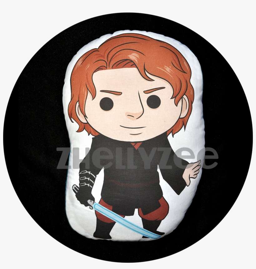 Anakin Skywalker Pillow Plush - Star Wars PNG Image | Transparent PNG ...