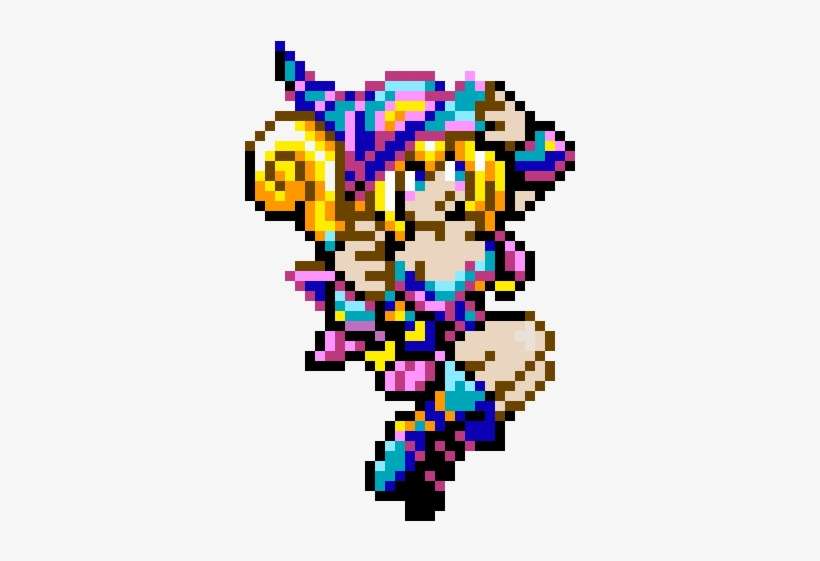 Dark Magician Girl - Dark Magician Girl Pixel Art PNG Image ...