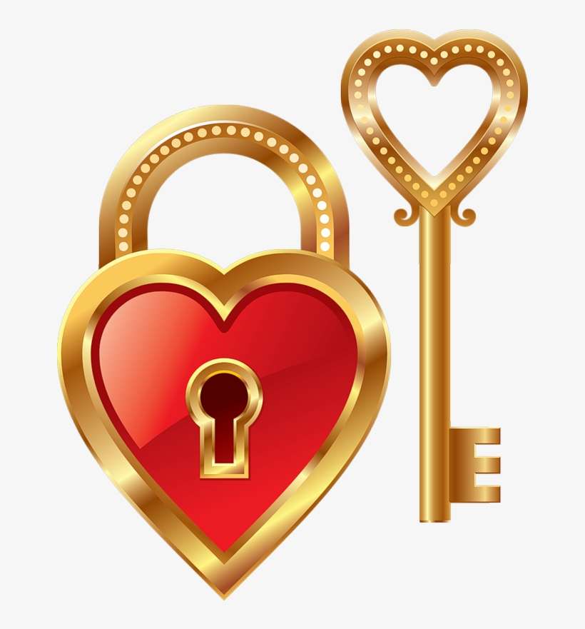 Vintage Lock Clip Art