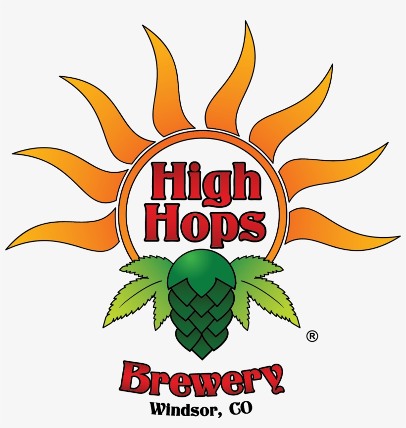 High Hops Brewery Logo Windsor Co-01 - High Hops Brewery Logo PNG Image ...