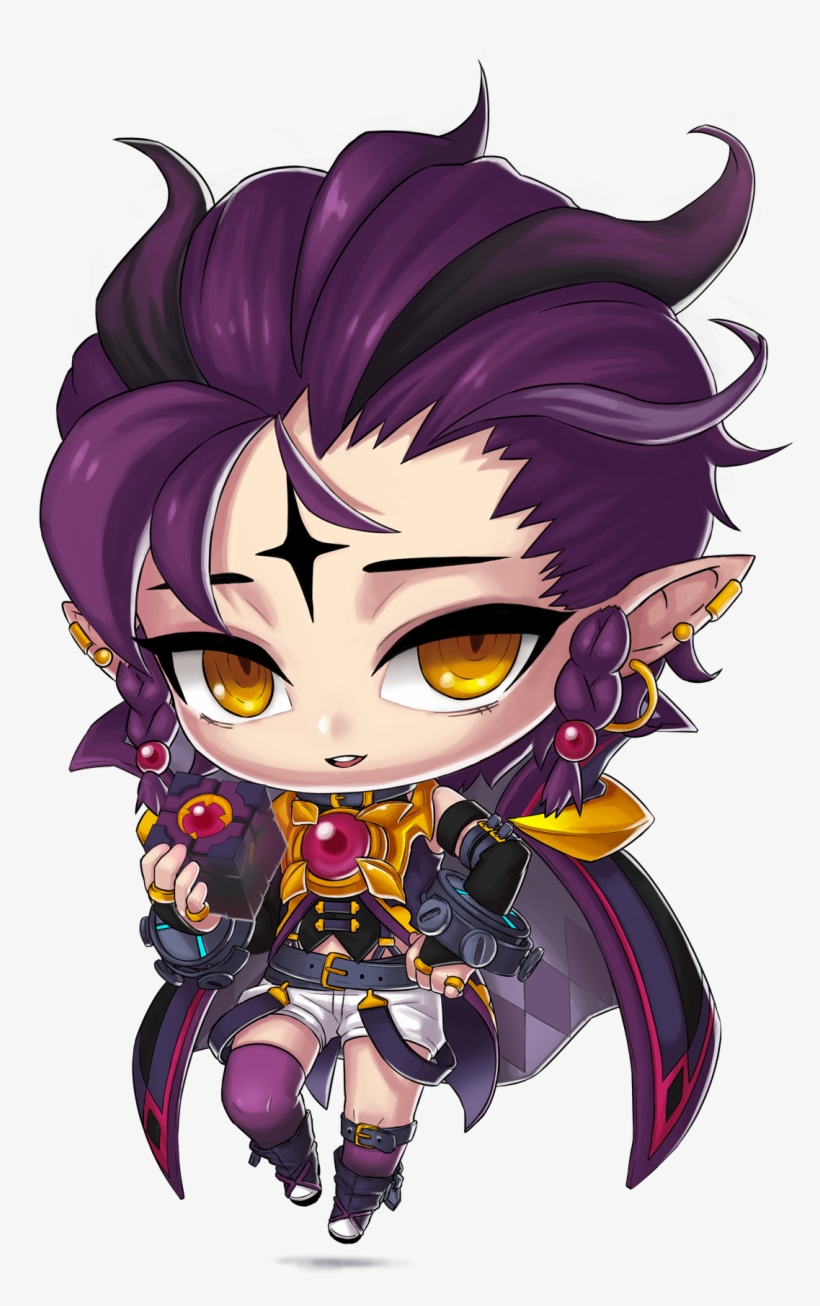 Veigas Chibi - Grand Chase Chibi PNG Image | Transparent PNG Free ...