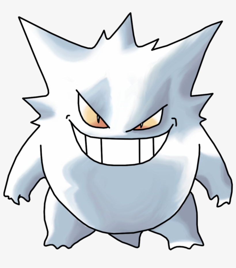 Png - Pokemon Blue Gengar PNG Image | Transparent PNG Free Download on ...