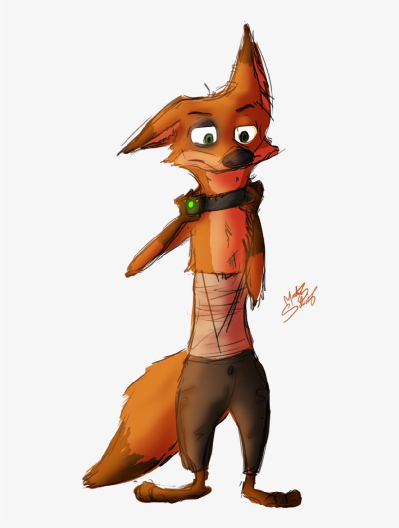 Download Zootopia Nick Wilde Png - Red Fox Zootopia | Transparent PNG ...